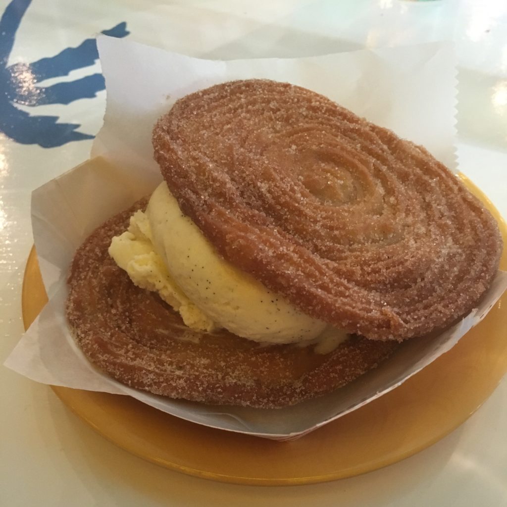 Churro Ice Cream Sandwiches | Thirsty Radish
