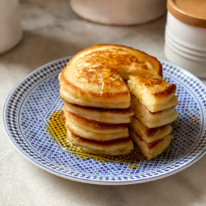 Fluffy Ricotta Pancakes | Thirsty Radish